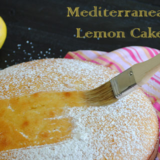 Easy Moist Mediterranean Lemon Cake